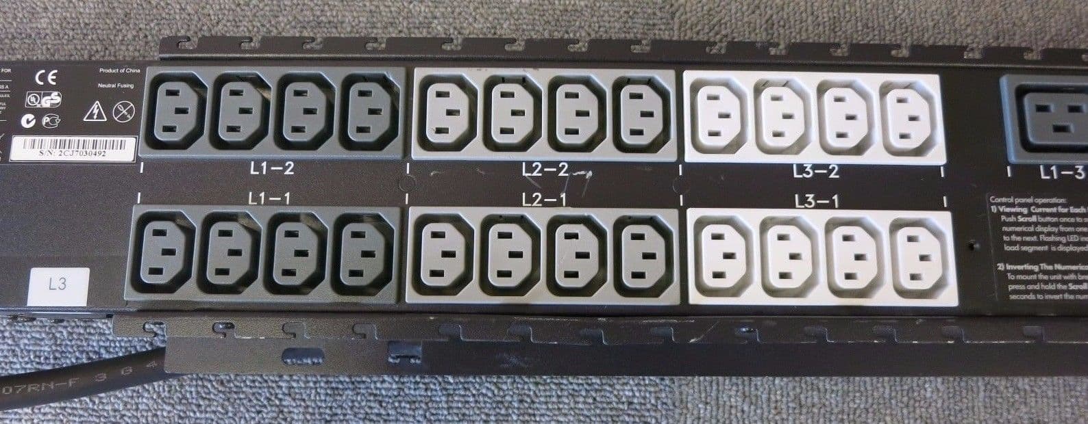 HP 395326-002 397808-B31 Power Monitoring Distribution Unit S132 ...