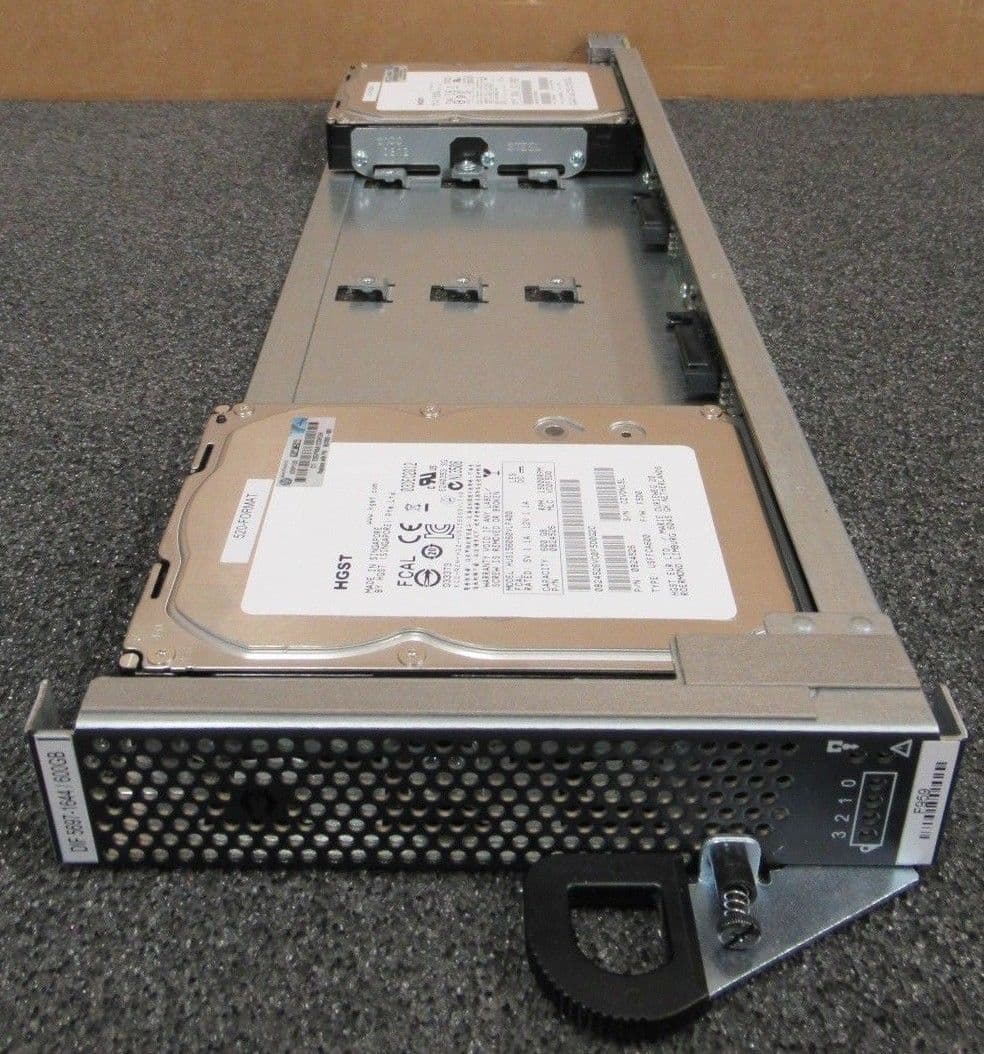 HP 3PAR 5697-1644 2 x 600GB Fibre Channel Drive Sled Magazine Blade ...
