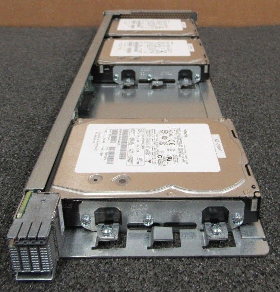 HP 3PAR 979-200089 3 x 600GB Fibre Channel Drive Sled Magazine Blade ...