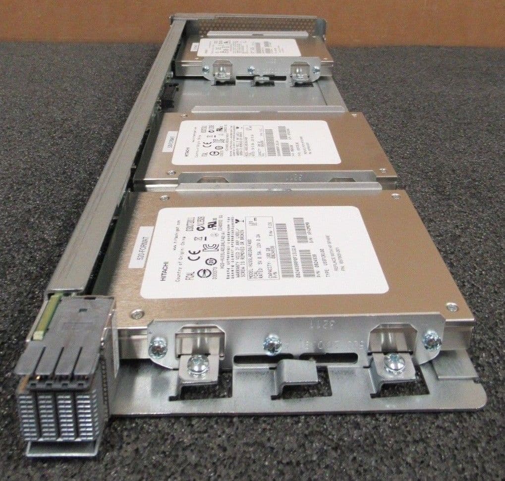HP 3PAR 979-200095 3 x 100GB 3 5" FC SSD Drive Sled Magazine Blade ...