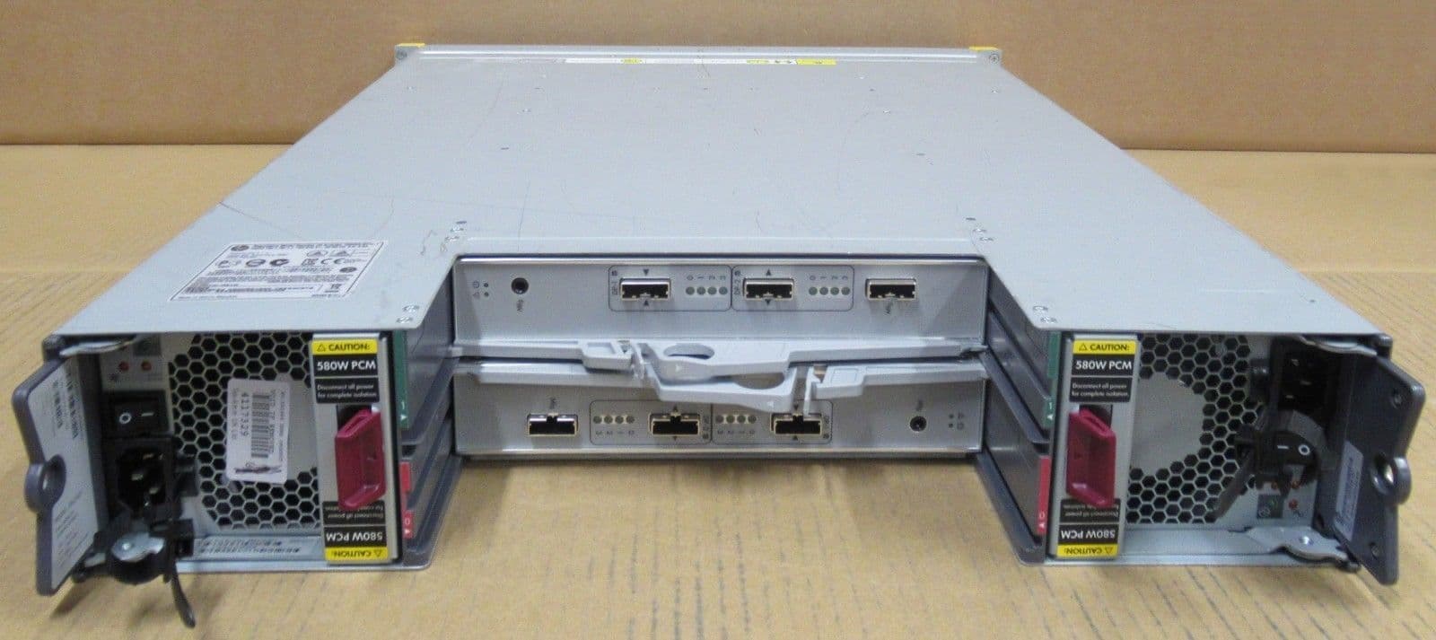 HP 3PAR Drive Shelf M6710 2U Array 10 8TB HDD 2x I/O Controller 683251-001
