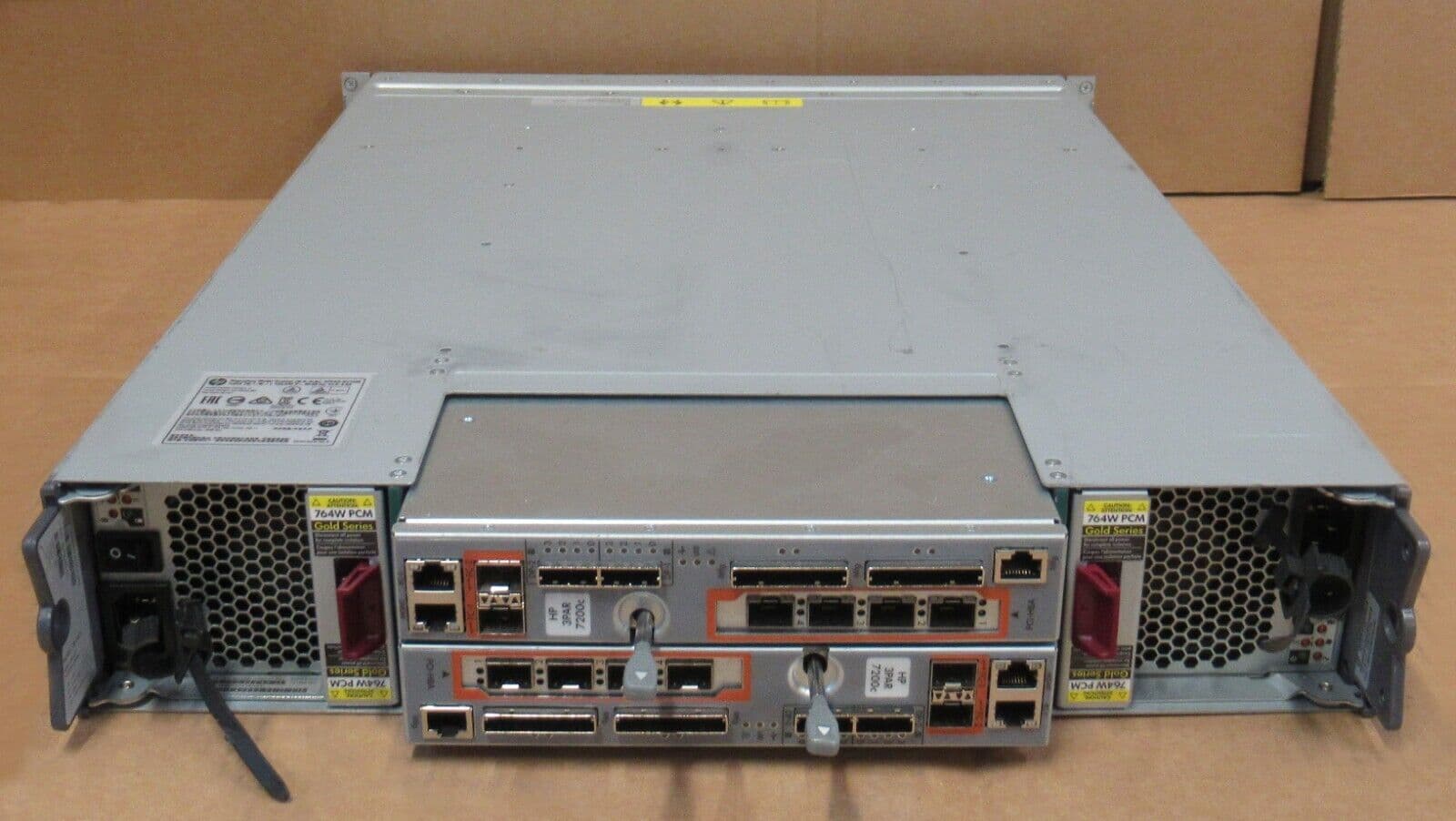 HP 3PAR Drive Shelf M6710 2U Array 21 6TB HDD 2x ESM I/O Controller QR511-63001