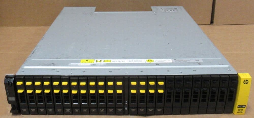 HP 3PAR Drive Shelf M6710 2U Array 6 8TB HDD 2x ESM I/O Controller ...
