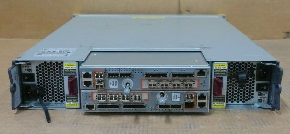 HP 3PAR StoreServ 7200 2U Array 13 8TB Storage 2x Controller Node ...