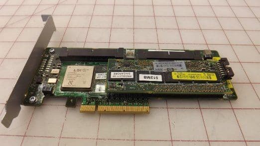 HP 405832-001 Smart Array P400 512MB SAS PCI-E RAID Controller Card Full Profile