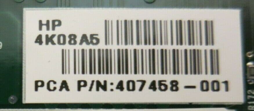 HP 407458-001 410300-001 Proliant BL460C G1 Smart Array Backplane Board