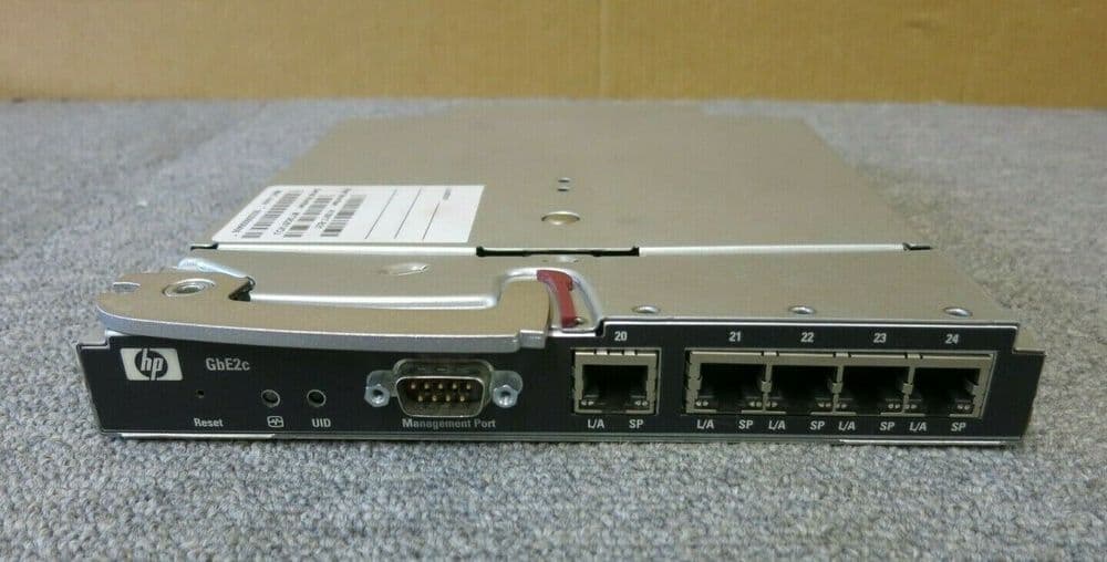 HP 410917-B21 GBE2C Ethernet Blade Switch For C-Class BladeSystem
