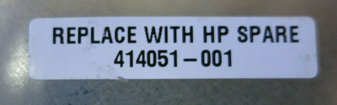 HP 417847-001 414051-001 Device Bay Blank Filler For Blade System C3000 ...