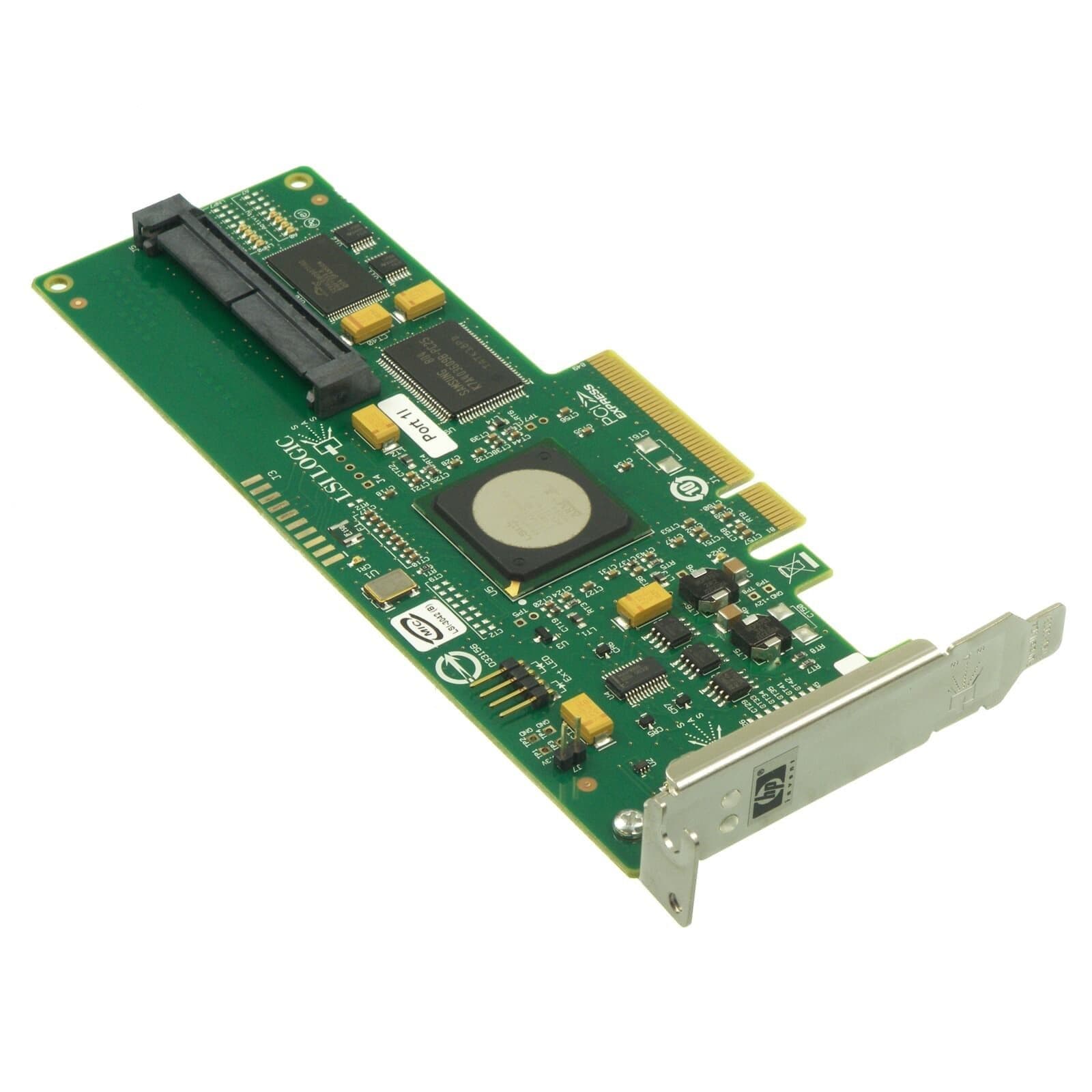 HP 447431-001 SAS3042E Quad Channel SAS PCI Express RAID Controller HBA