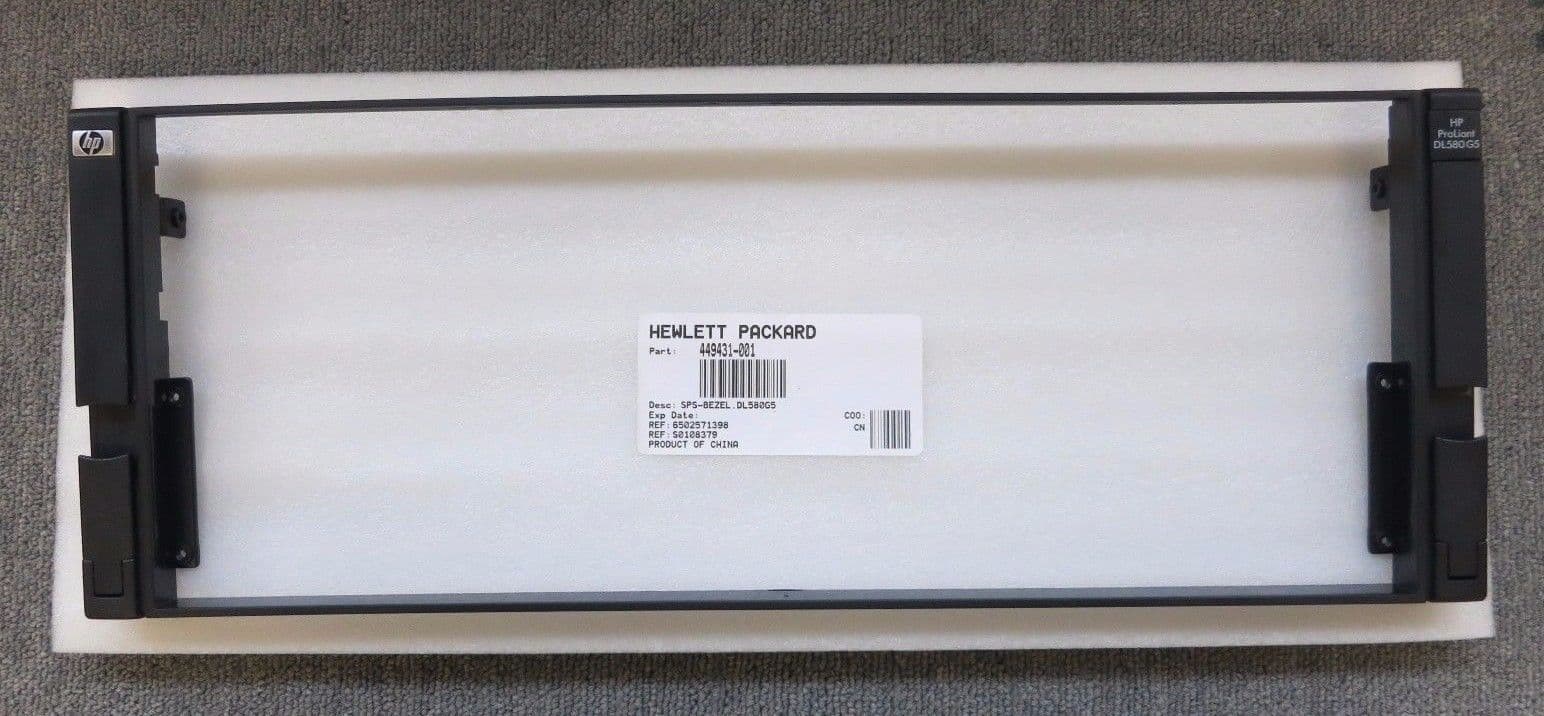 HP 449431-001 SPS-BEZEL DL580G5 New Proliant Front Bezel