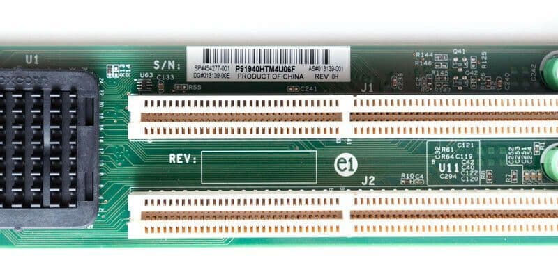 HP 454277-001 PCI Riser Card Proliant Expansion Blade 2x PCI Slots ...