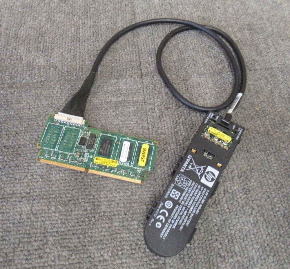 HP 462974-001 Smart Array 256MB Cache With Battery 462976-001 & Cable ...