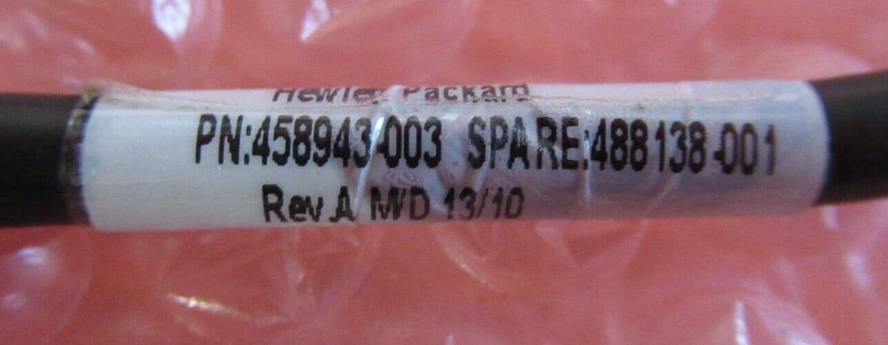 HP 462975-001 Smart Array 512MB Cache Module With Cable 458943-003