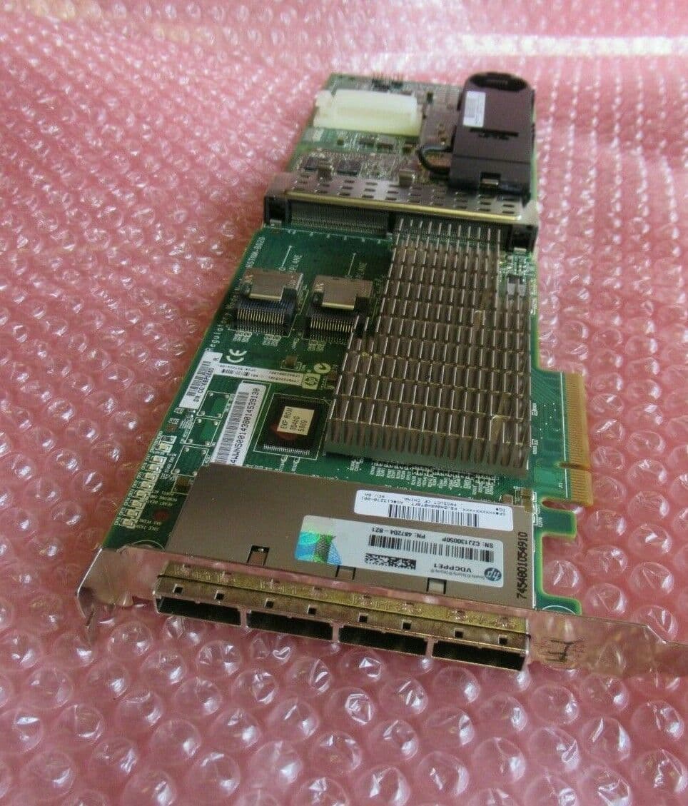 HP 488948-001 587224-001 P812 Smart Array 24 Ports PCIe X8 SAS Raid ...