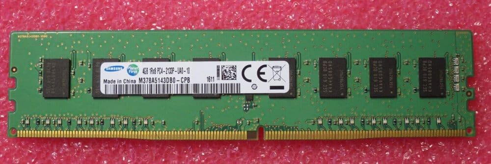 HP 4GB DDR4 1RX8 PC4-2133P SD RAM Desktop Memory M378A5143DB0-CPB ...