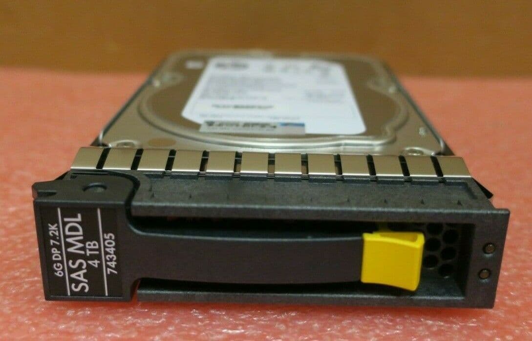 HP 4TB 7 2K 3 5" 6G SAS Hot-Swap Hard Drive HDD Midline SC 743405-001 ...
