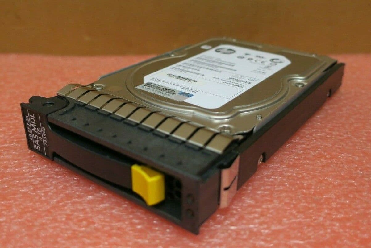 HP 4TB 7 2K 3 5" 6G SAS Hot-Swap Hard Drive HDD Midline SC 743405-001 ...