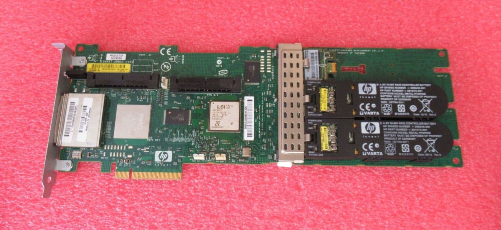 HP 501575-001 012608-002 Smart Array P800 16-Port RAID Controller Card