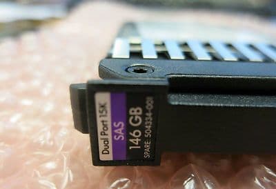 HP 504334-001 504062-B21 146GB 15K 2 5" SAS DP Dual Port Hot plug SAS Hard drive