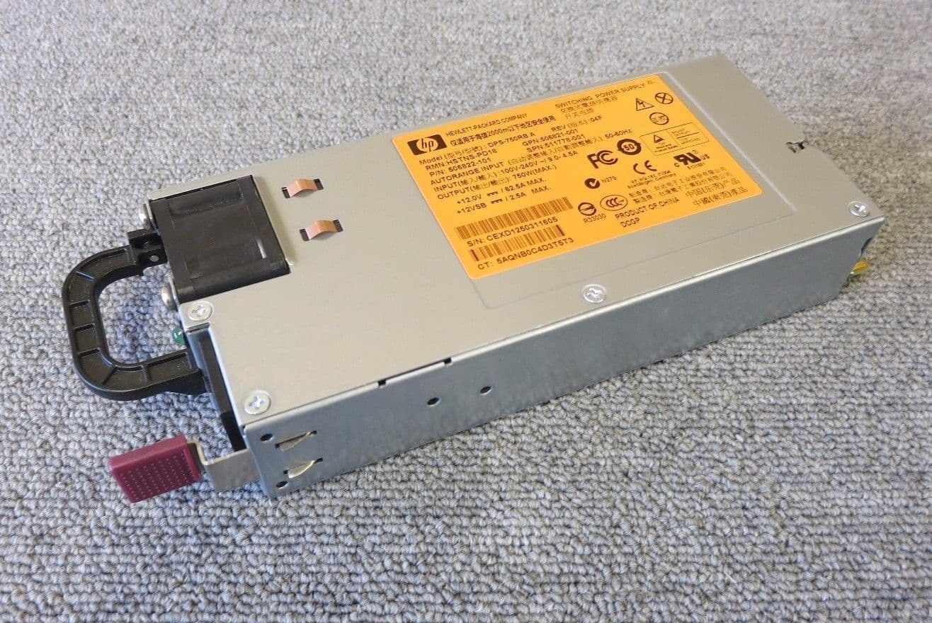 HP 506822-101 DPS-750RB 750W Power Supply For ProLiant Servers 501778-001
