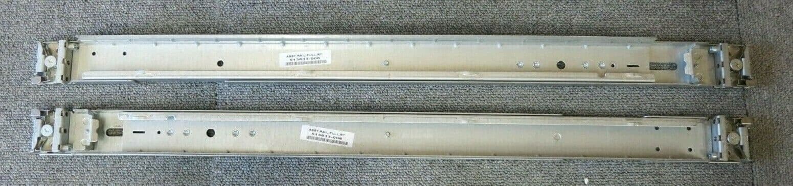 HP 513633-006 513633-005 DL120 DL180 DL160 Left & Right 1U 2U Rackmount ...