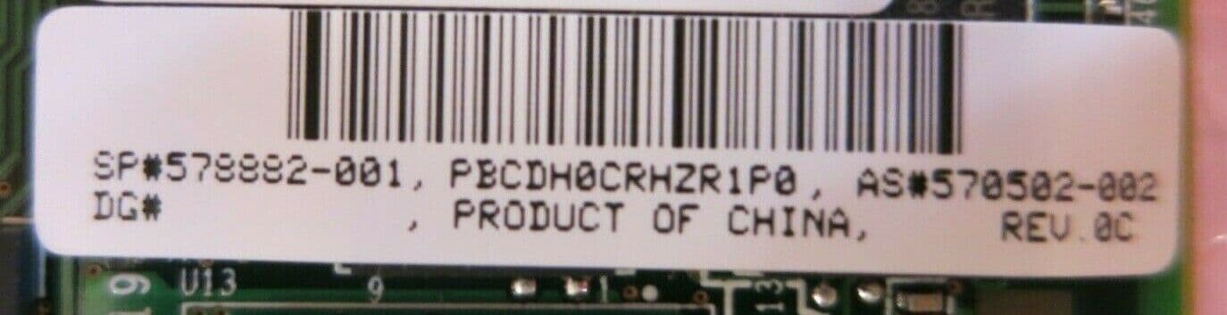 HP 534916-B21 578882-001 512MB Flash Backed Write Cache