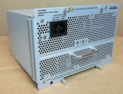 HP 5400R 1100W 900W PoE Power Supply J9829A For 5412R zl2 / 5406R zl2