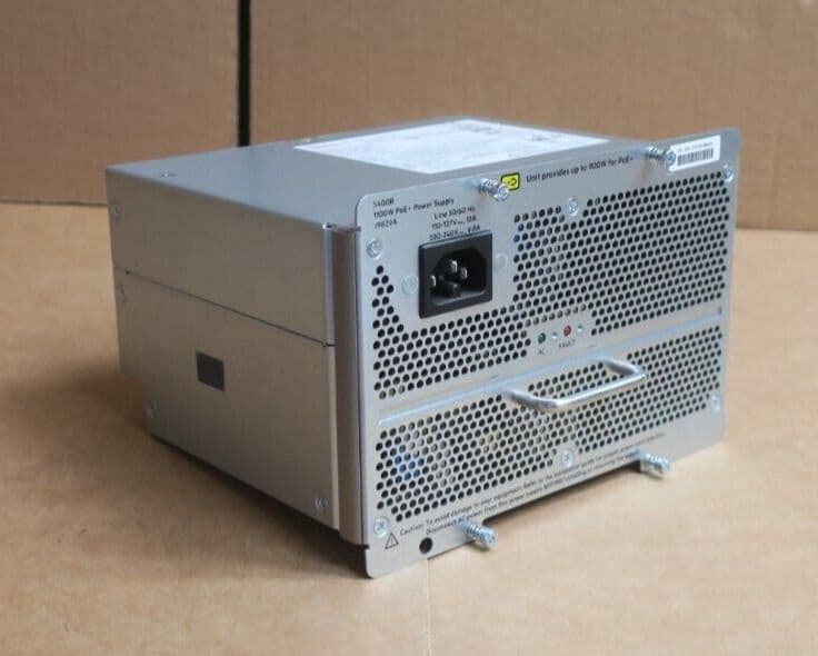 HP 5400R 1100W POE zl2 80 Gold Power Supply PSU 900W POE J9829A 0957-2414