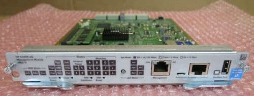 HP 5400R zl2 Network Switch Management Module J9827A For HP 5400R Series