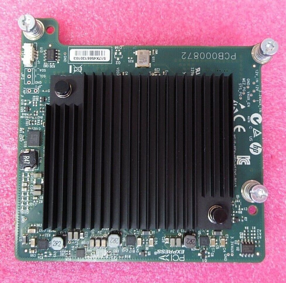 HP 545M 56GB/S InfiniBand FDR Dual Port PCI-e 3 0 Mezzanine Card 702213-B21
