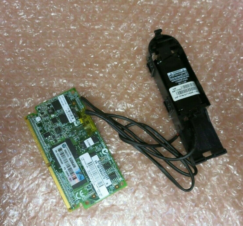 HP 578882-001 512MB Flash Backed Write Cache & Battery 571436-001 & Cable