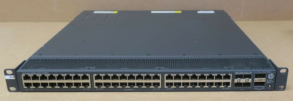 HP 5900AF-48G-4XG-2QSFP 48x 1GbE 4x 1/10Gb SFP 2x 40Gb QSFP Switch JG510A