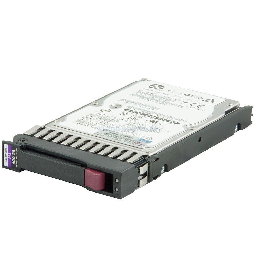 HP 600GB 2 5" SAS 6GB/s 10K Server HDD Hard Drive 581286-B21 581311-001