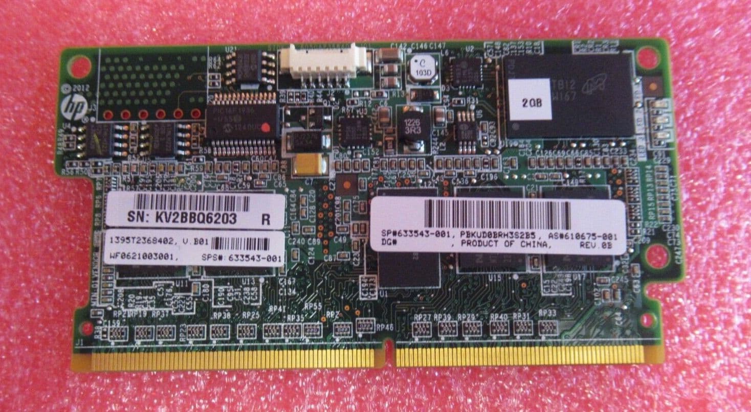 HP 610675-001 654873-003 Smart Array P-Series Flash-Backed Write Cache ...