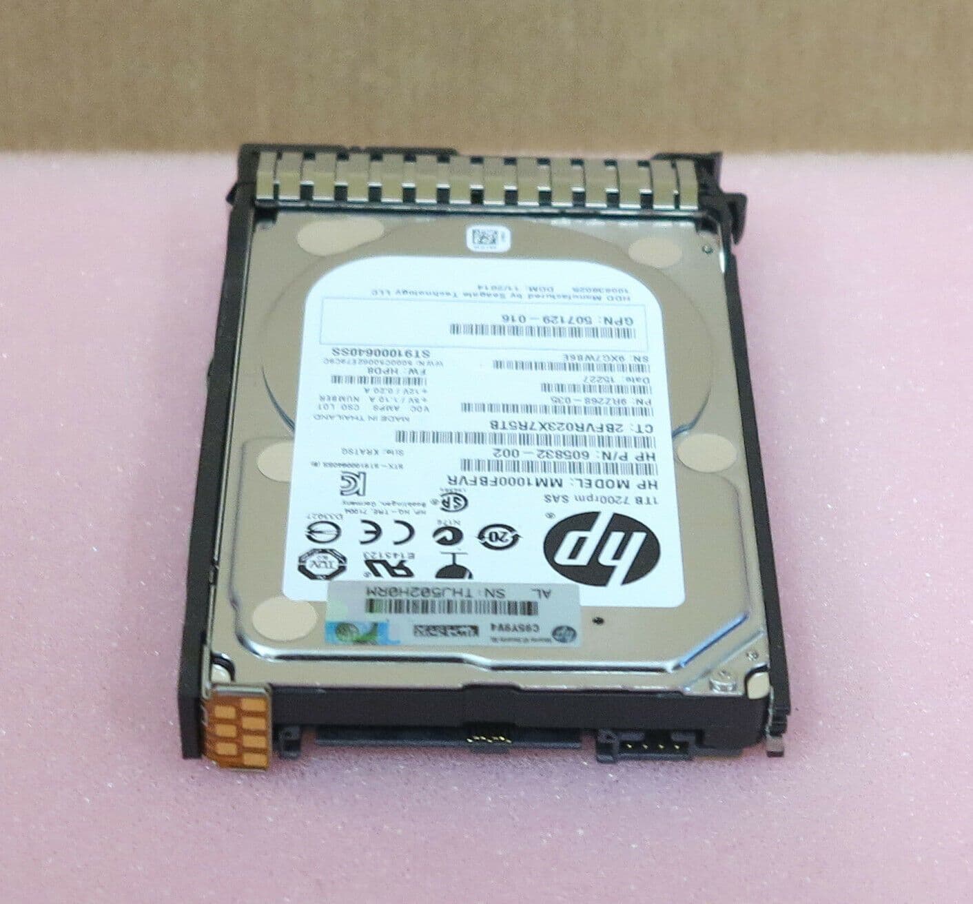 HP 652749-B21 653954-001 1TB SAS 7 2K 6G 2 5" SFF G8 G9 HDD Hard Drive