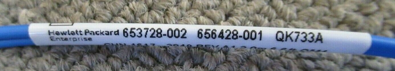 HP 653728-002 QK733A 2M OM4 Premier Flex LC/LC Multi-Mode Fiber Optic ...