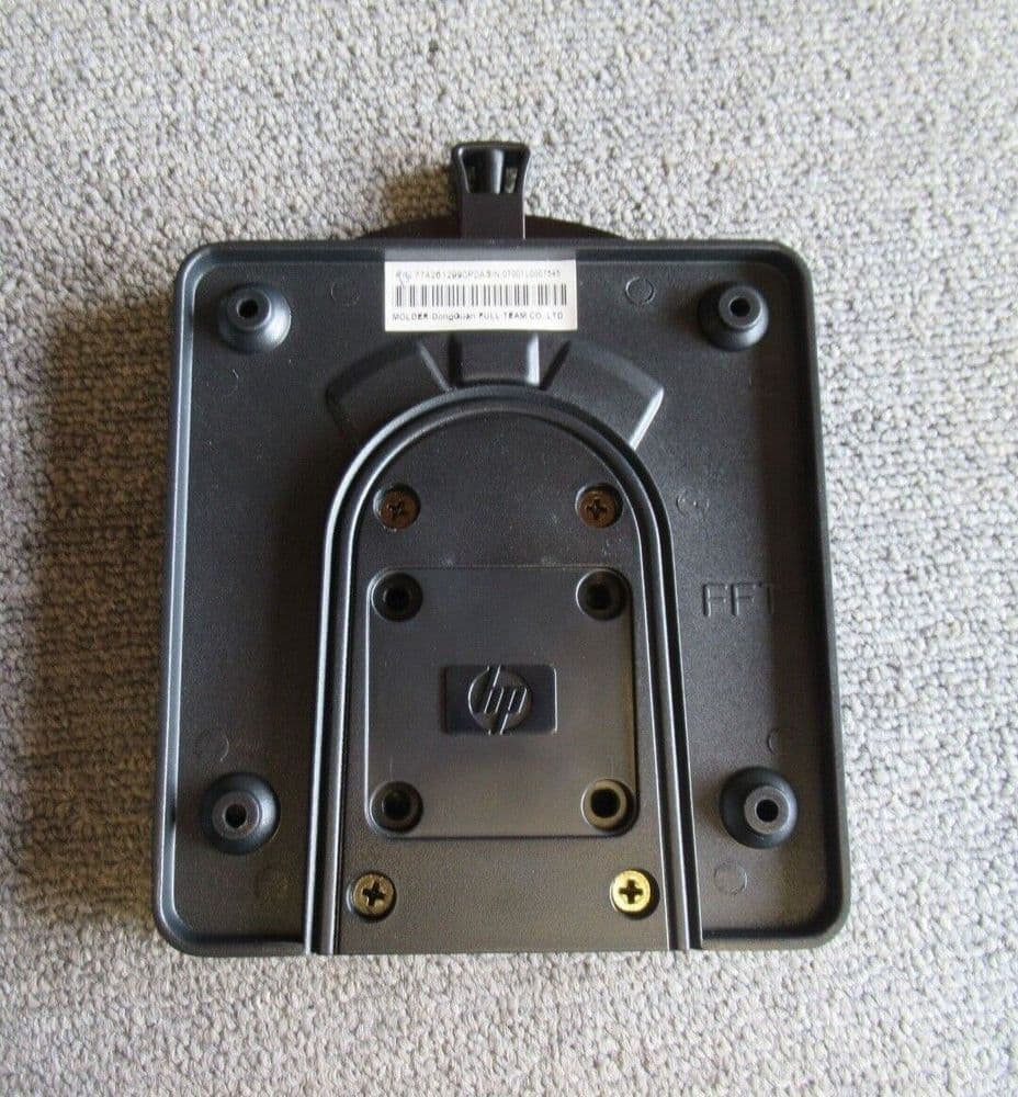 HP 6KD15AA Mounting Kit LCD Monitor Quick Release Bracket 2 Black