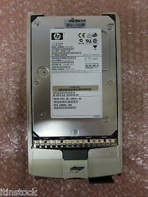 HP 72 8Gb 15K FC FC-AL Fibre Channel Hard Drive HDD 72Gb 300588-001