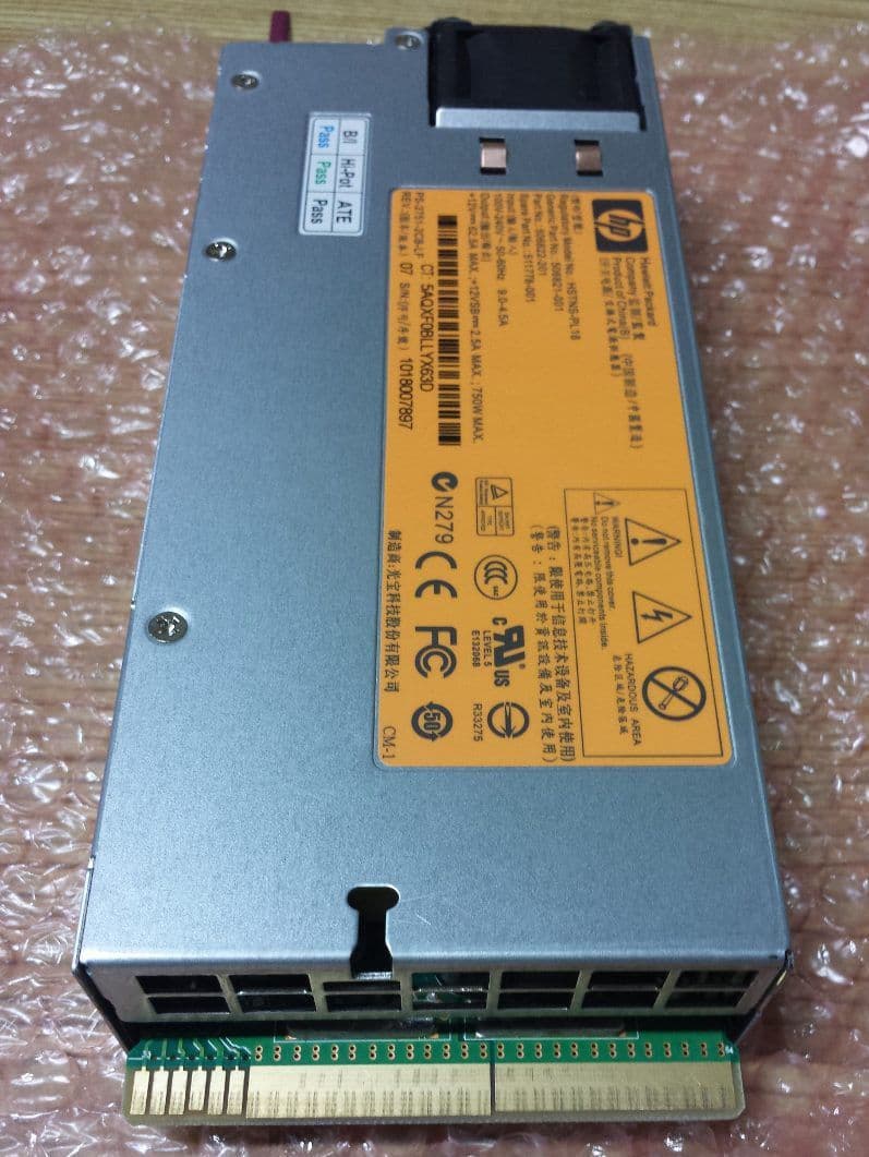 HP 750W Hot Plug CS Power Supply Unit PSU 511778-001 512327-B21 ...