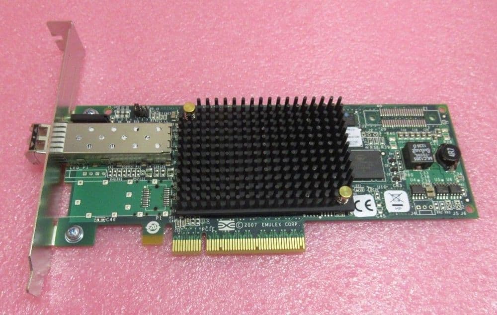 HP 81E LPE12000 8Gb Single Port Fibre Channel FC HBA 697889-001 AJ762B ...