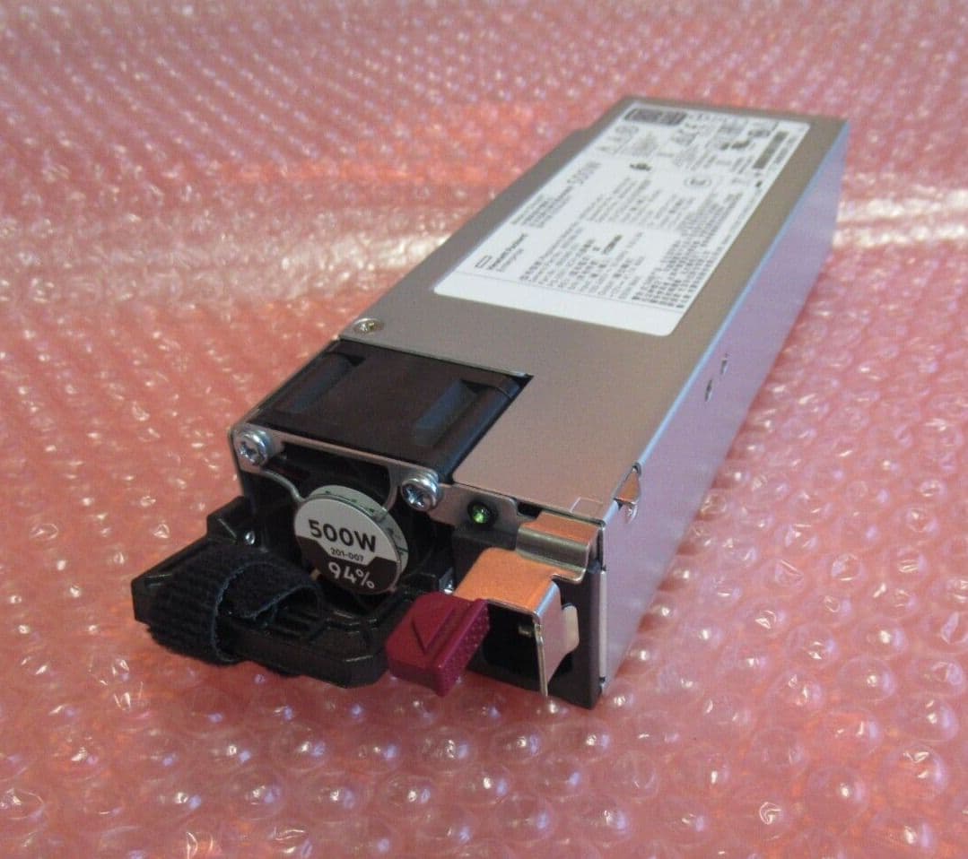 HP 865408-B21 865399-201 866729-001 500W 80 Plus Platinum HotPlug Power ...
