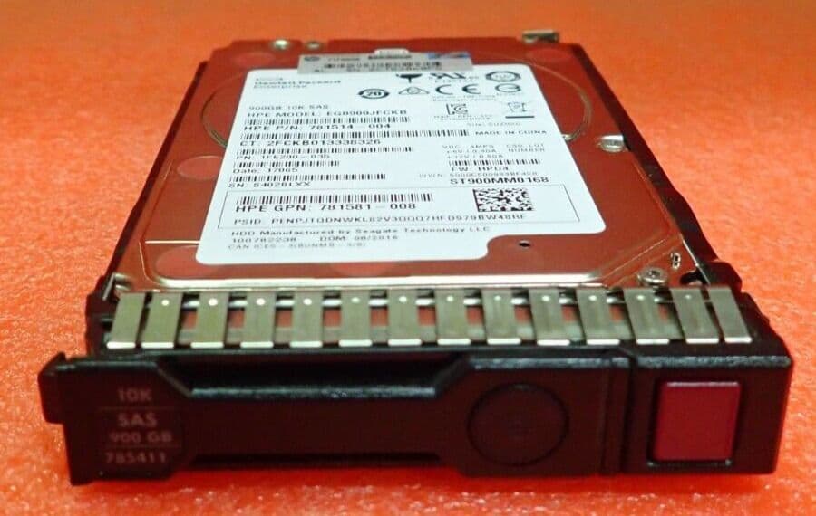 HP 900GB 10K SAS 12Gb/s 2 5" Hot-Plug SFF Hard Drive HDD 785411-001 ...