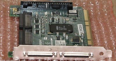 HP Adaptec PCI 2-Port LVD U160 Ultra160 SCSI Adapter 30-56150-04 3X ...