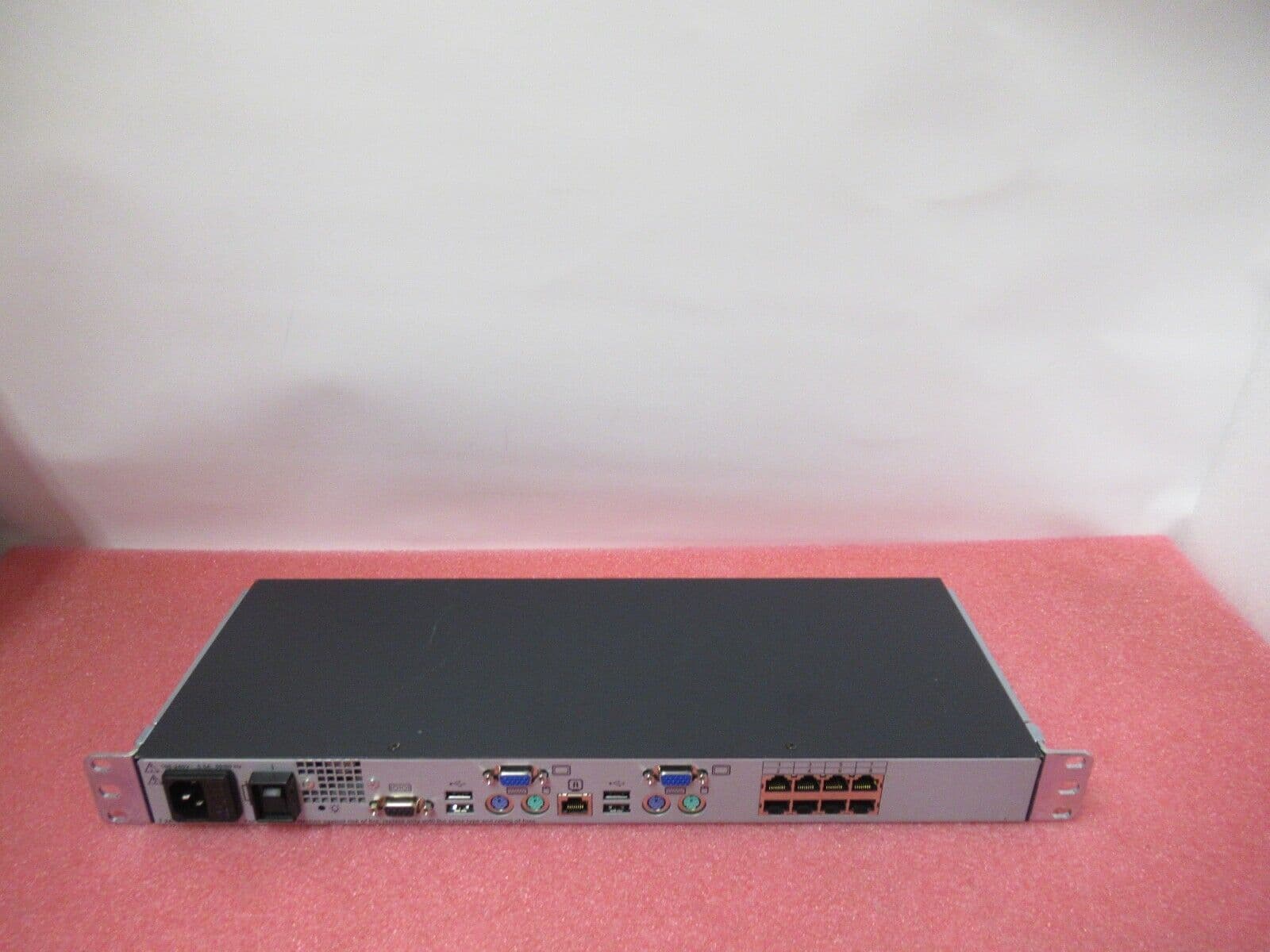 HP AF616A 513735-001 517690-001 8-Port 1U KVM Server Console Switch PS ...