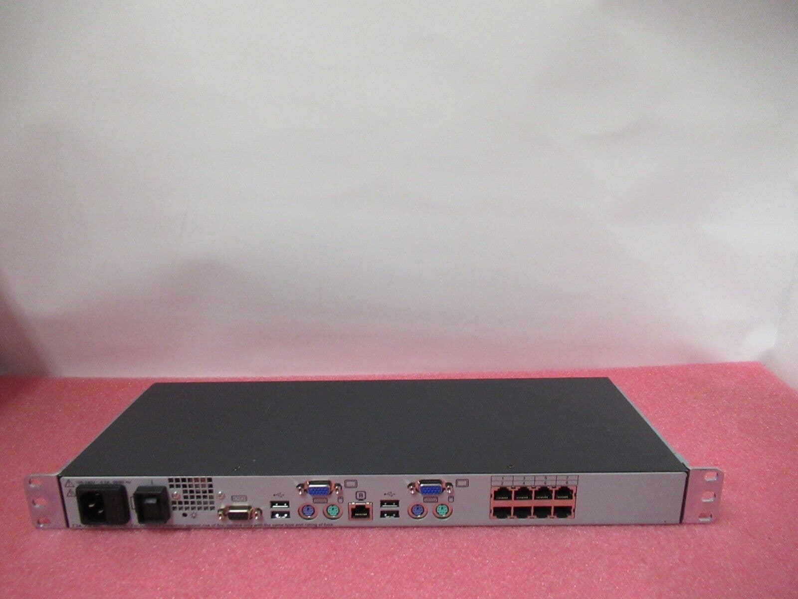 HP AF616A 513735-001 517690-001 8-Port 1U KVM Server Console Switch PS ...