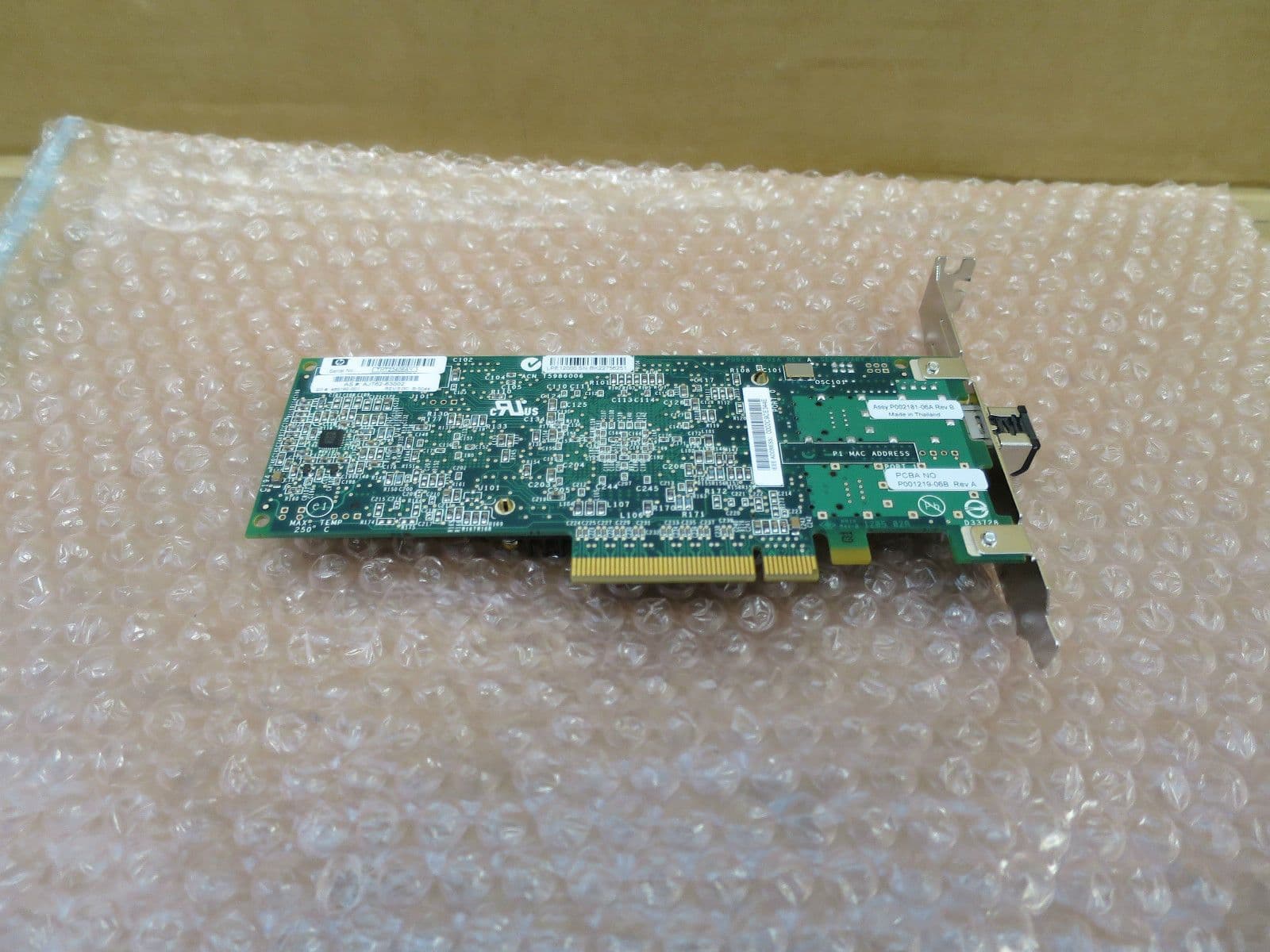 HP AJ762B AJ762A 697889-001 489192-001 HP 81E 8GB 1Port PCI-e FC HBA