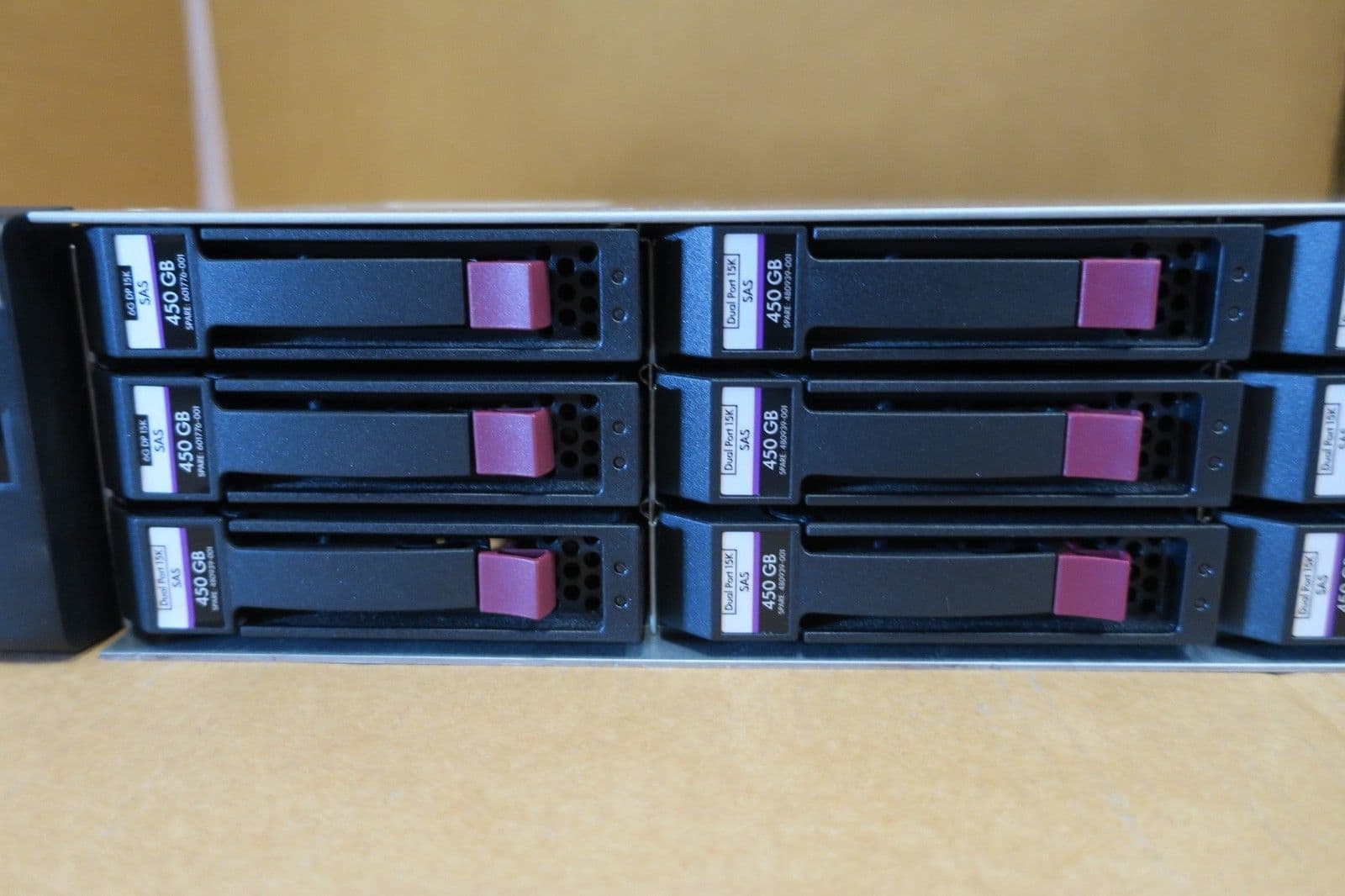 HP AJ795A MSA2312FC G2 STORAGE ARRAY 2 x AJ798A CTRL 12 x 450GB 15k Drives