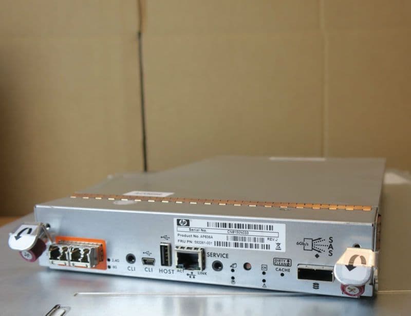 HP AP836A 592261-001 - MSA P2000 Array Fibre Channel FC Controller Module