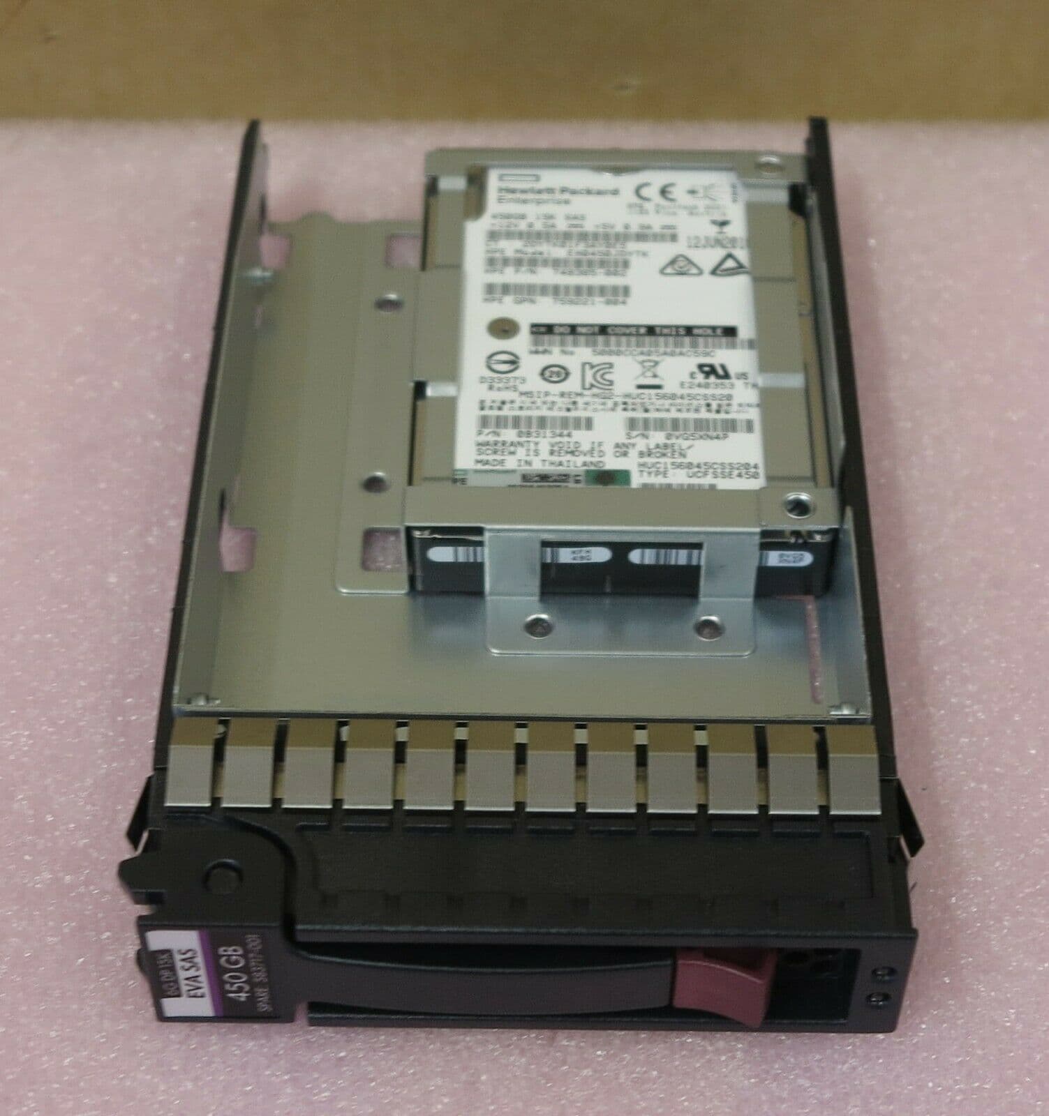 HP AP871A EVA 450GB 2 5 SAS in 3 5" cad 6GB/s DP 15K HDD 583717-001 ...