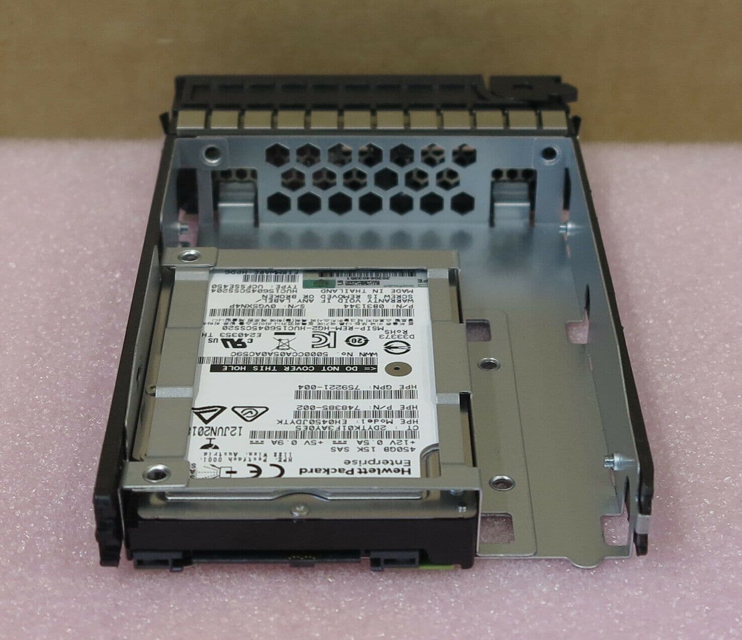 HP AP871A EVA 450GB 2 5 SAS in 3 5" cad 6GB/s DP 15K HDD 583717-001 ...